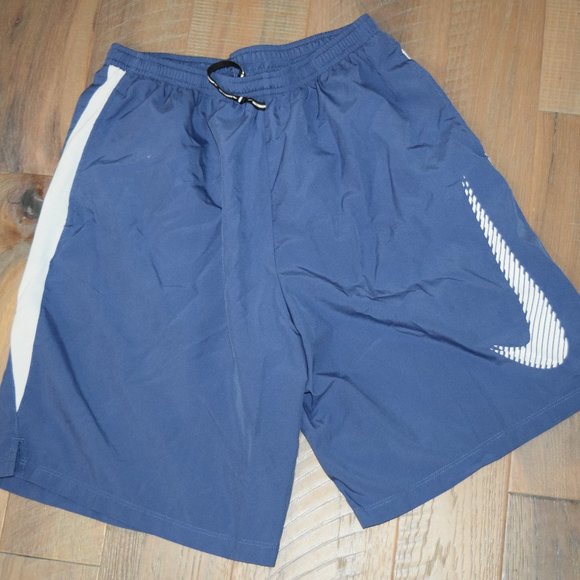 Nike | Shorts | Mens S M Nike Dri Fit Running Shorts 8 Big Swoosh Gym ...